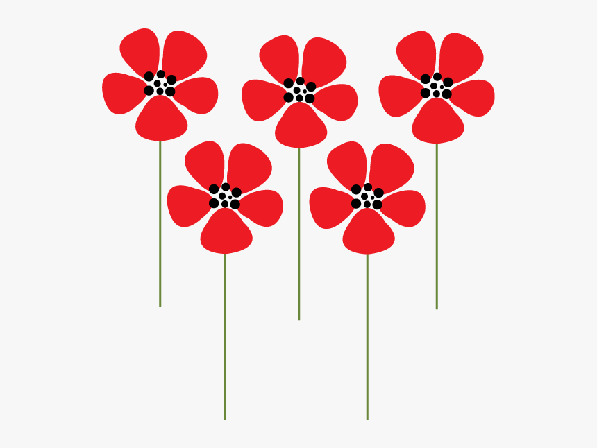 Cartoon Poppy Flower, HD Png Download , Transparent Png Image - PNGitem