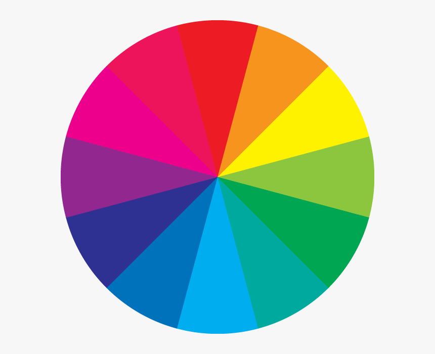 Color Wheel Drawing Graphic Design Gif - 12 Segment Colour Wheel, HD ...