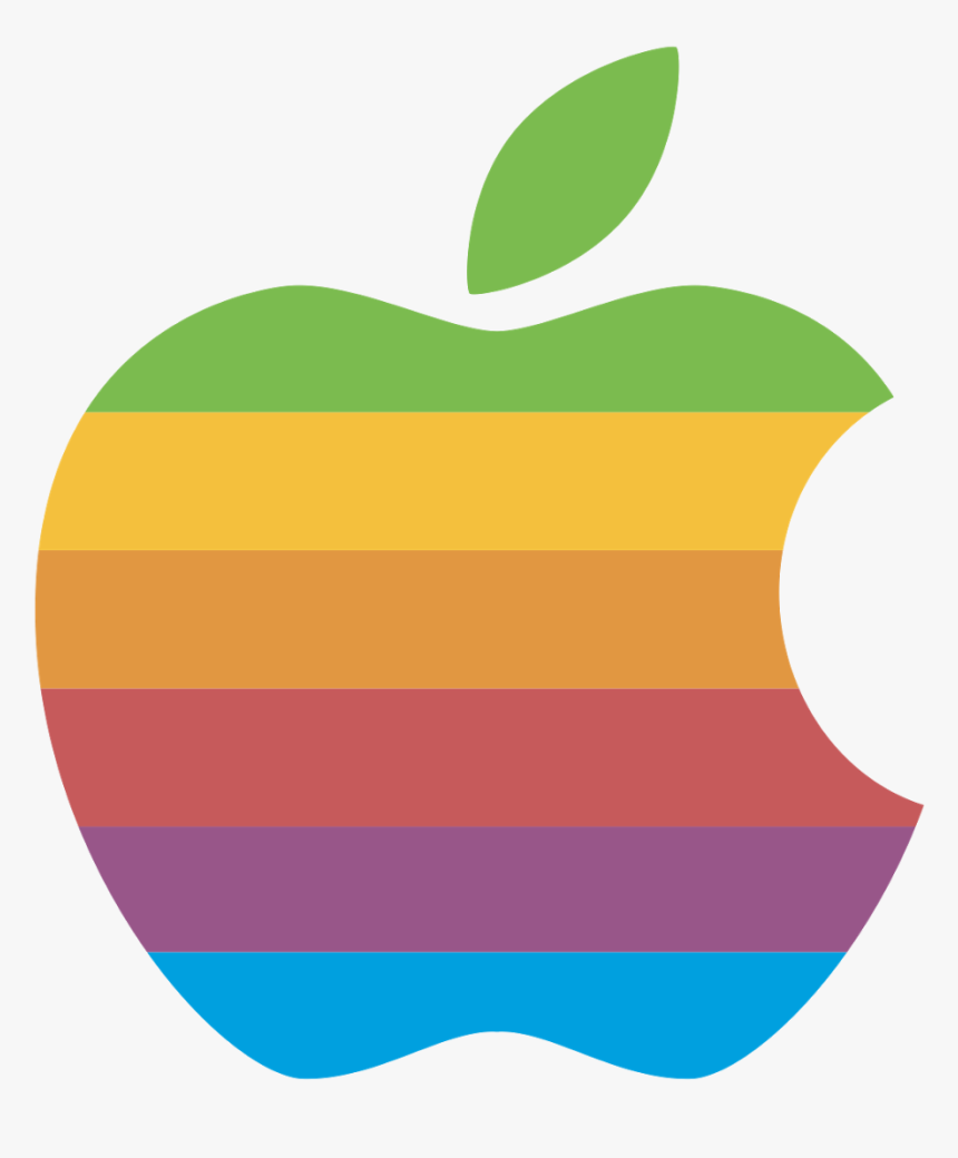 Apple Logo Vector - Apple Six Colors Logo, HD Png Download ...