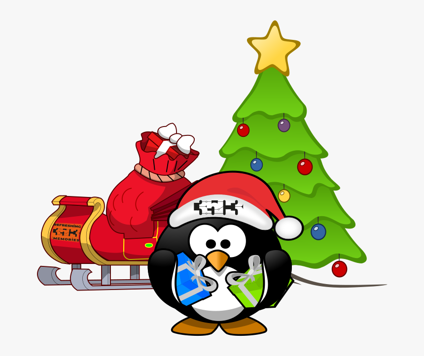 Christmas Tux On - Christmas Tree Template Free Printable, HD Png ...