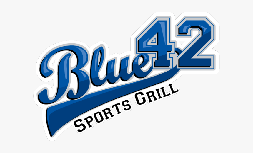 Blue 42 Sports Grill - Electric Blue, HD Png Download , Transparent Png ...