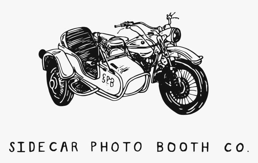 Drawing Motorcycle Car - Draw A Sidecar, HD Png Download , Transparent ...