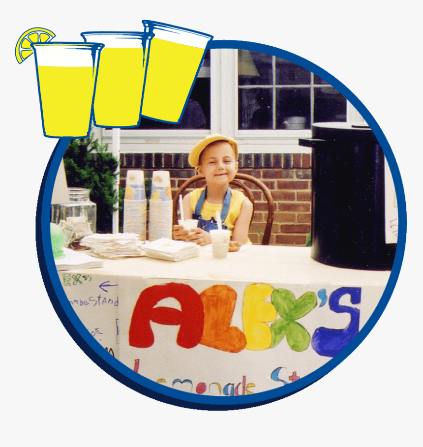 Alex At Her Lemonade Stand - Alex From Alex's Lemonade Stand, HD Png ...