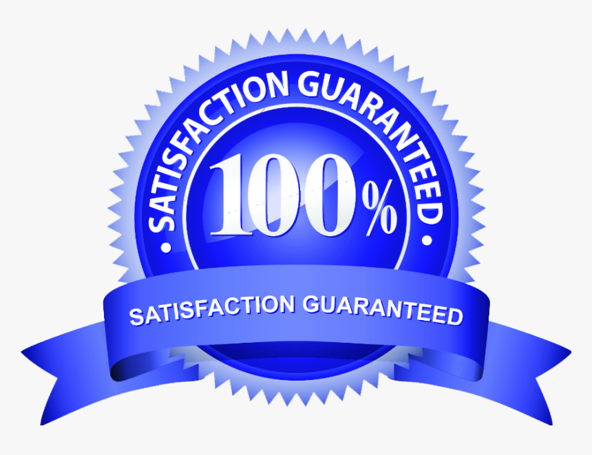 Satisfaction Guarantee Logo - Best Services Guaranteed, HD Png Download ...