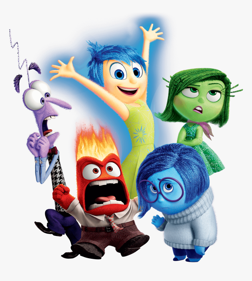 Inside Out Characters Transparent, HD Png Download , Transparent Png ...