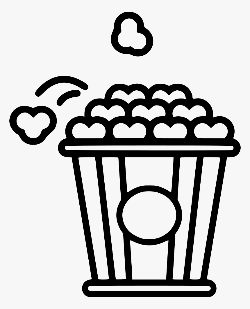 Popcorn - Popcorn Icon Png, Transparent Png , Transparent Png Image ...