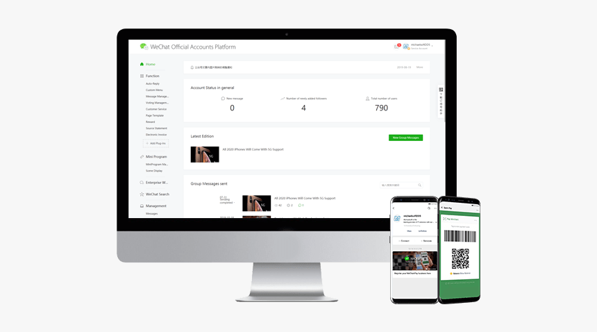 Michaelsoft Wechat Marketing - Wallpaper, HD Png Download , Transparent Png Image - PNGitem