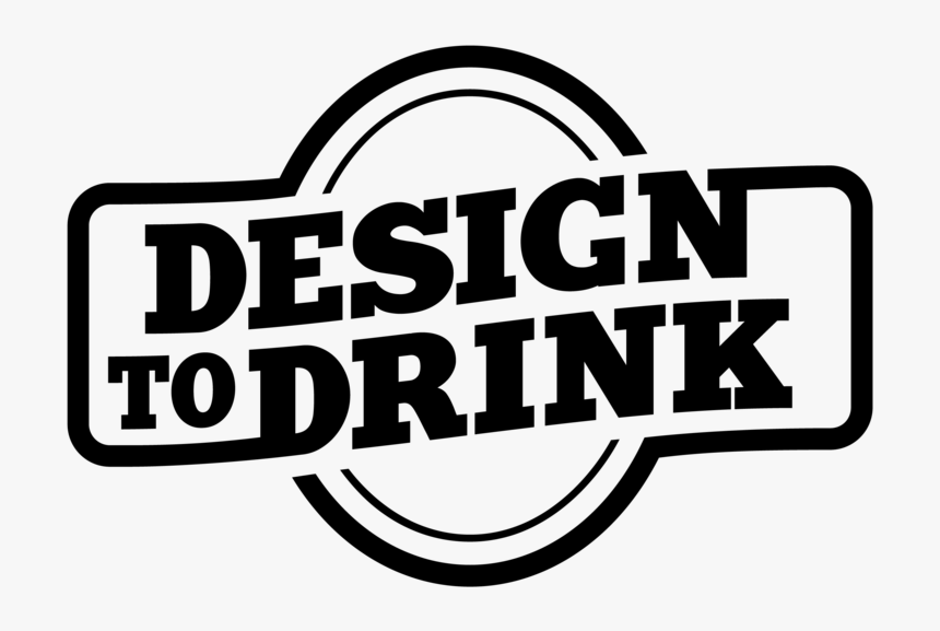 Design To Drink Logo-04 - Calligraphy, HD Png Download , Transparent ...
