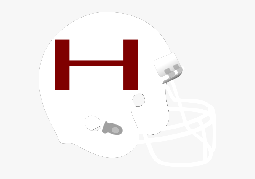 Hartnell Football Clip Art At Clker - White Football Helmet Clip Art ...