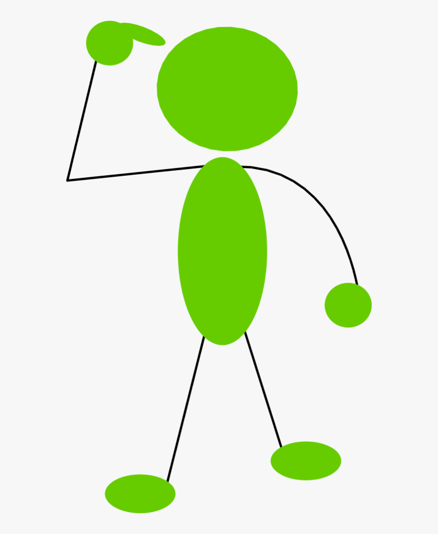 Blue Man Thinking And Contemplating - Person Thinking Clip Art, HD Png ...