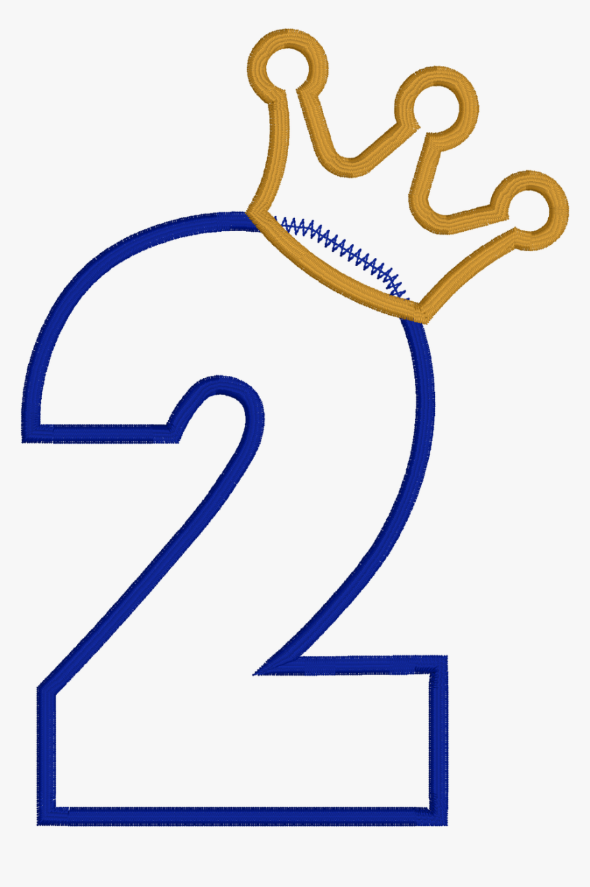 Number 2 With Crown, HD Png Download , Transparent Png Image - PNGitem