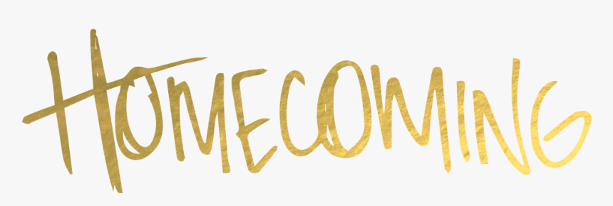Homecoming Text Graphic - Homecoming Png, Transparent Png , Transparent ...