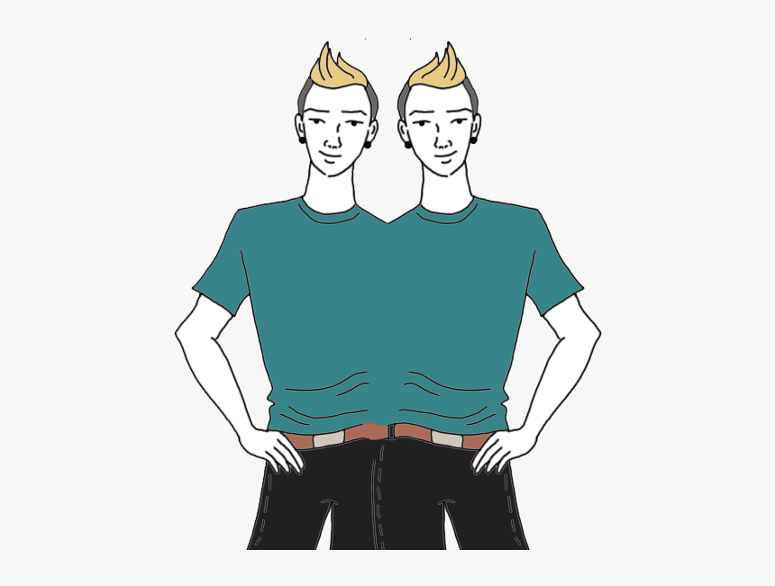 Siamese Twins - Siamese Twins Animated, HD Png Download , Transparent ...
