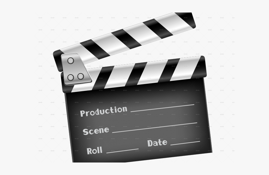 Transparent Clapperboard Png - Clapper Board Transparent Background ...