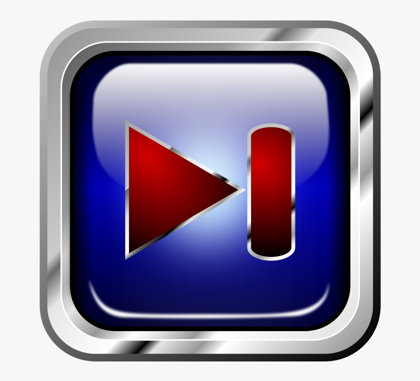 Blue - Red And Blue Play Button, HD Png Download , Transparent Png ...