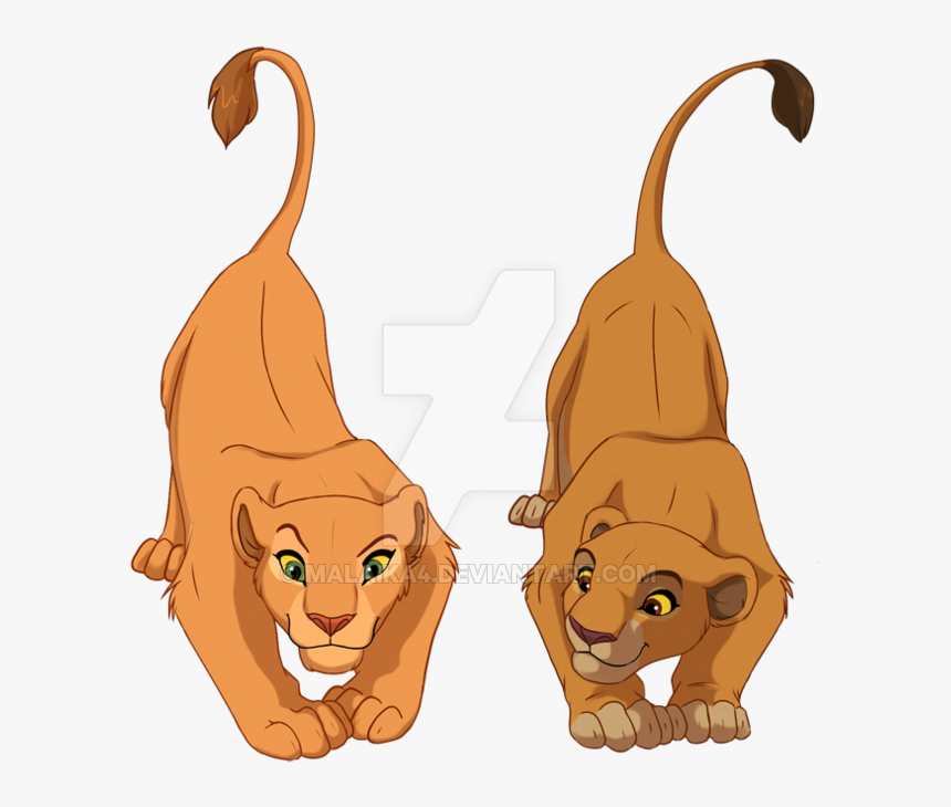 Nala Png File - Lion King Kiara And Nala, Transparent Png , Transparent ...