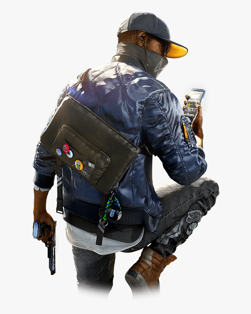 Watch Dogs 2 Bag, HD Png Download , Transparent Png Image - PNGitem