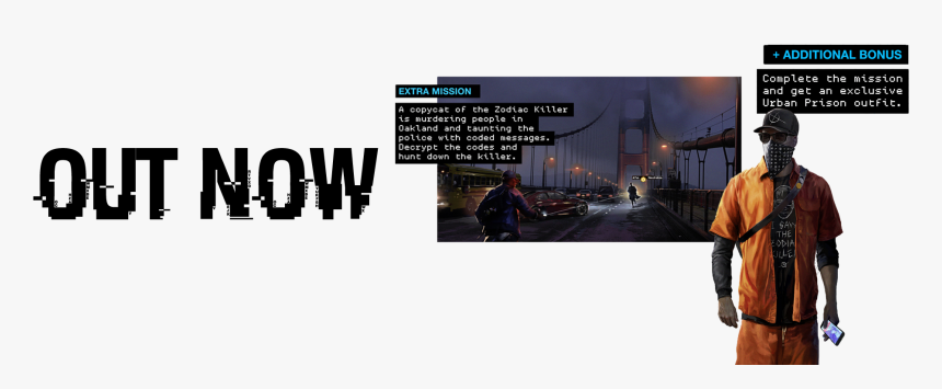 Page Banner - Zodiac Watch Dogs 2, HD Png Download , Transparent Png ...