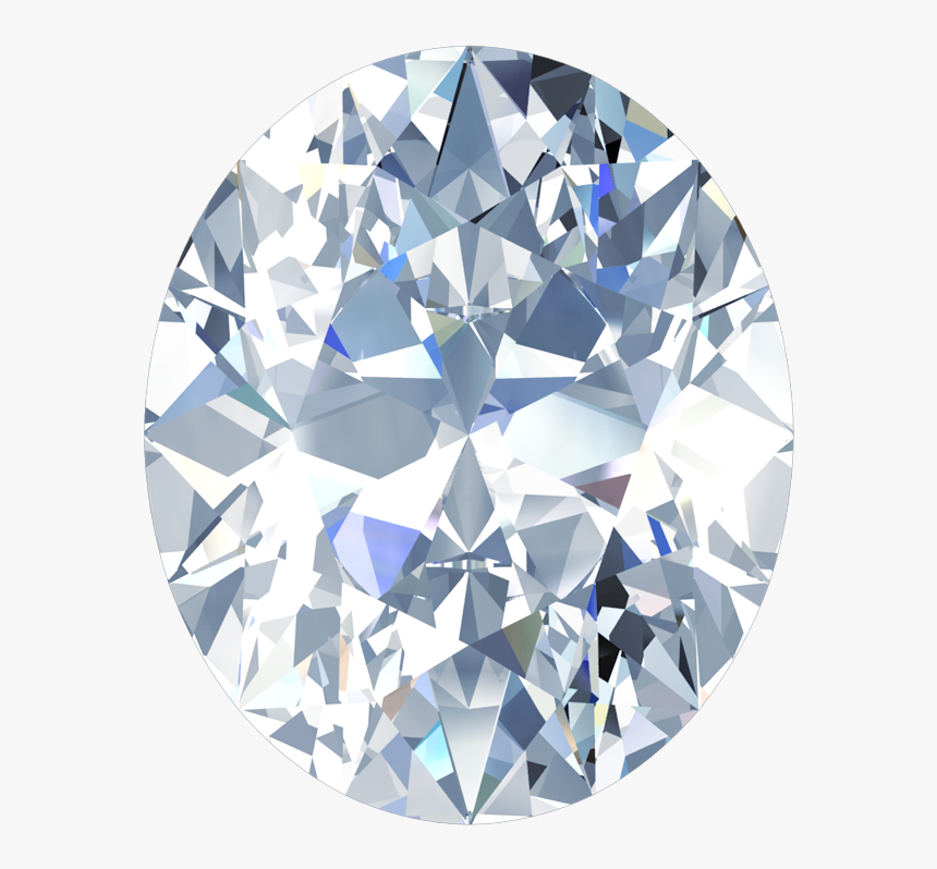 Transparent Diamond Shape Png - Oval Diamond Png, Png Download ...