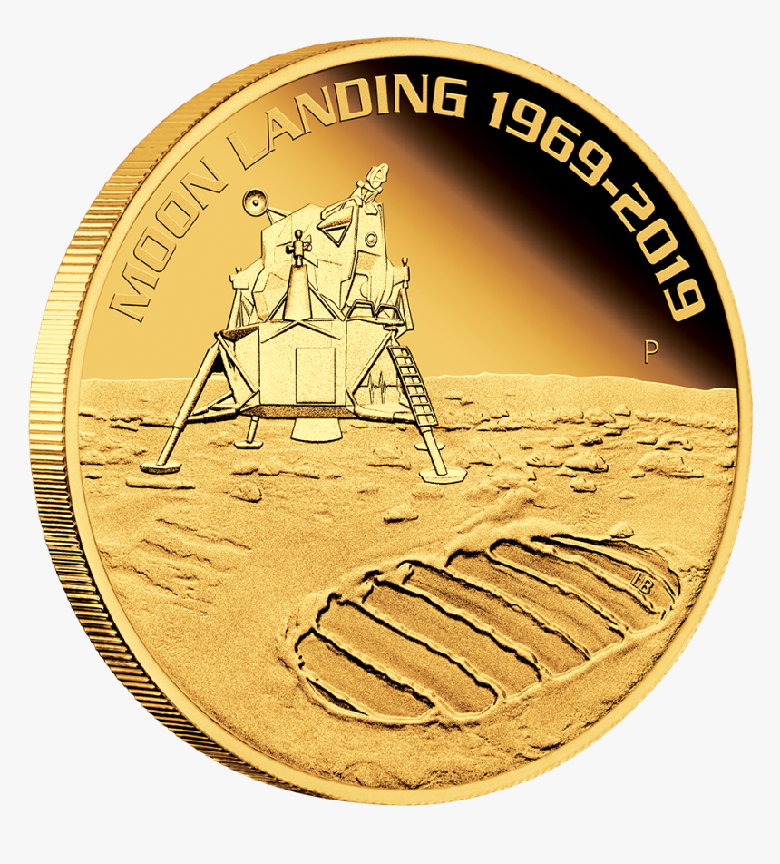 Iaus8619322 1 - 50th Anniversary Moon Landing Coin, HD Png Download ...