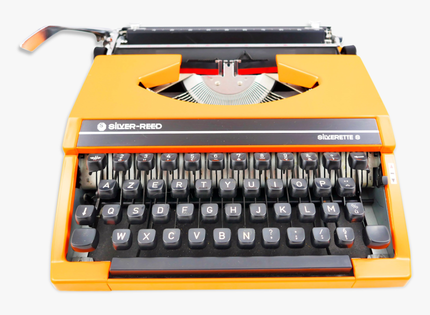Silver Reed Vintage Typewriter - Typewriter, HD Png Download ...