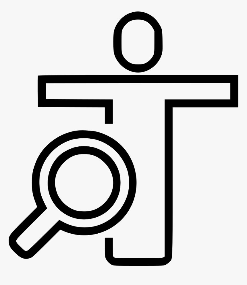 Person Search Scan Check - Circle, HD Png Download , Transparent Png ...