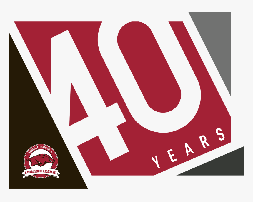 40 Years - Graphic Design, HD Png Download , Transparent Png Image ...
