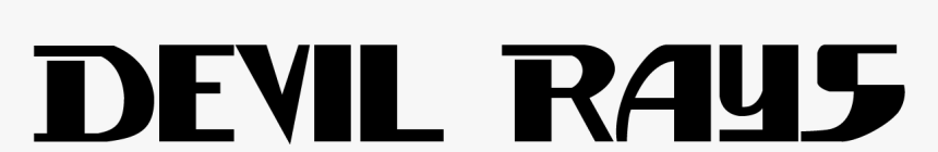 Tampa Bay Devil Rays - Tampa Bay Rays Font, HD Png Download ...