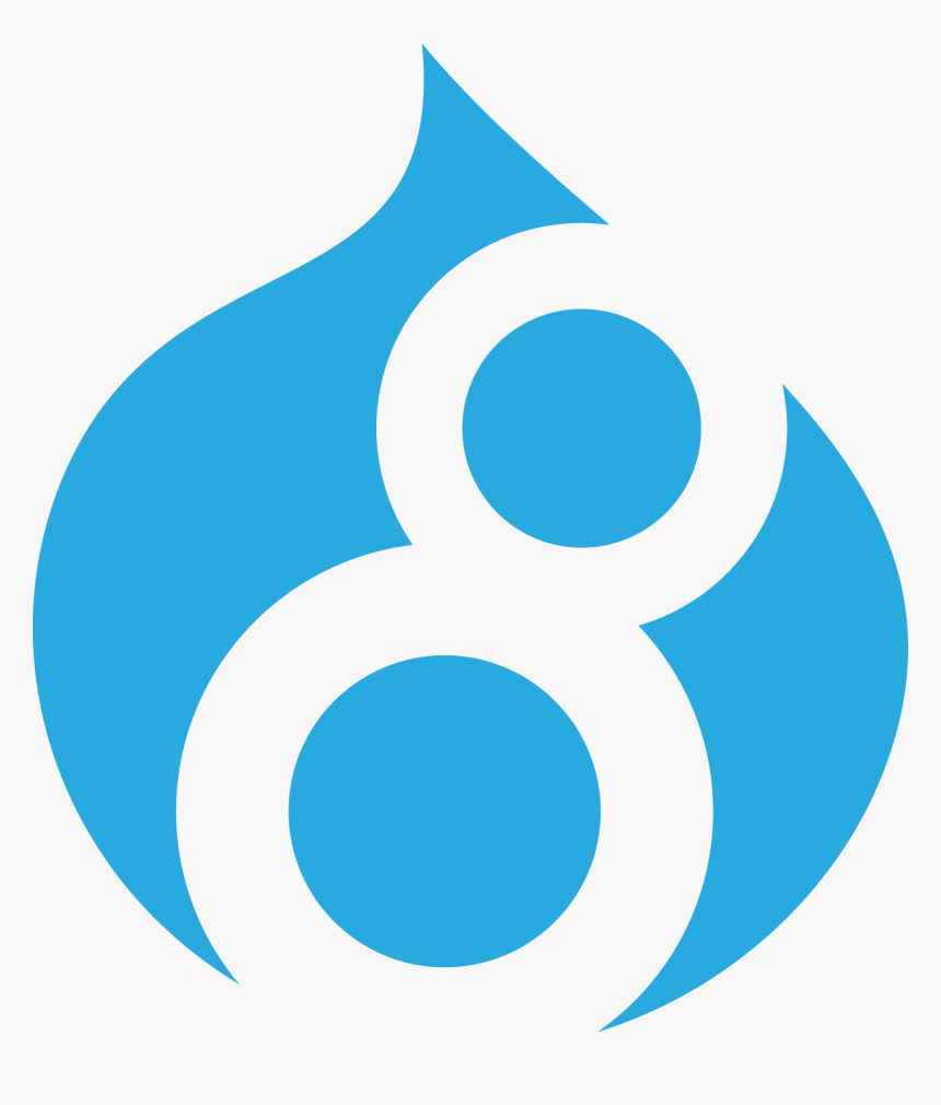 Drupal 8 Logo, HD Png Download , Transparent Png Image - PNGitem
