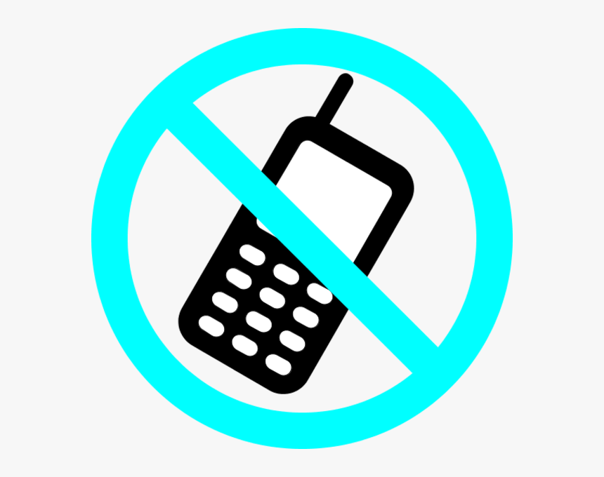 Transparent Cell Phone Clip Art - Mobile Phone Warning Signs, HD Png ...