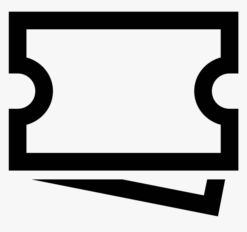 Tickets Icon Free Download - Transparent Ticket Icon Png, Png Download ...
