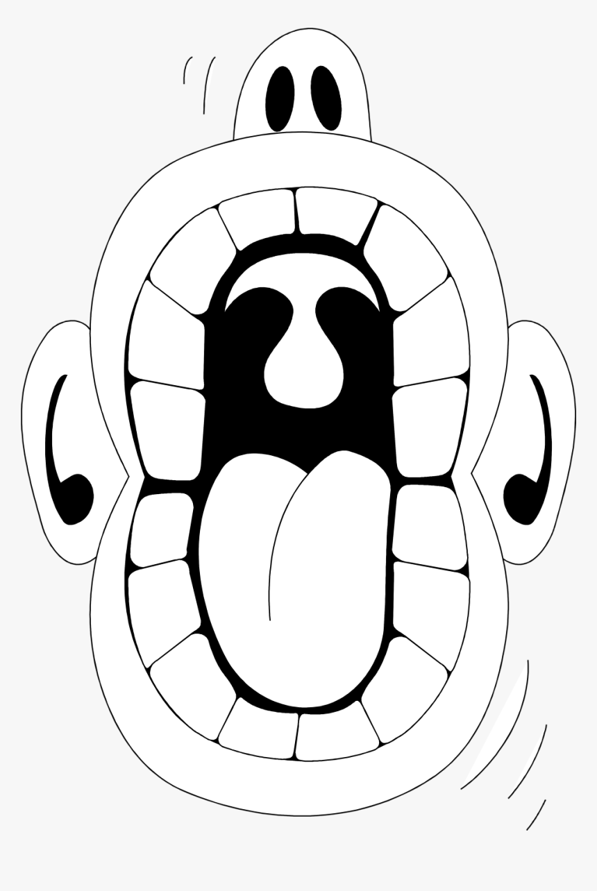 Collection Of Wide - Mouth Wide Open Laughing, HD Png Download ...