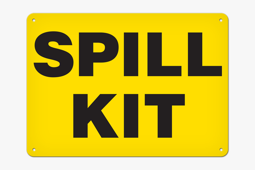 Spill Kit Sign, HD Png Download , Transparent Png Image - PNGitem