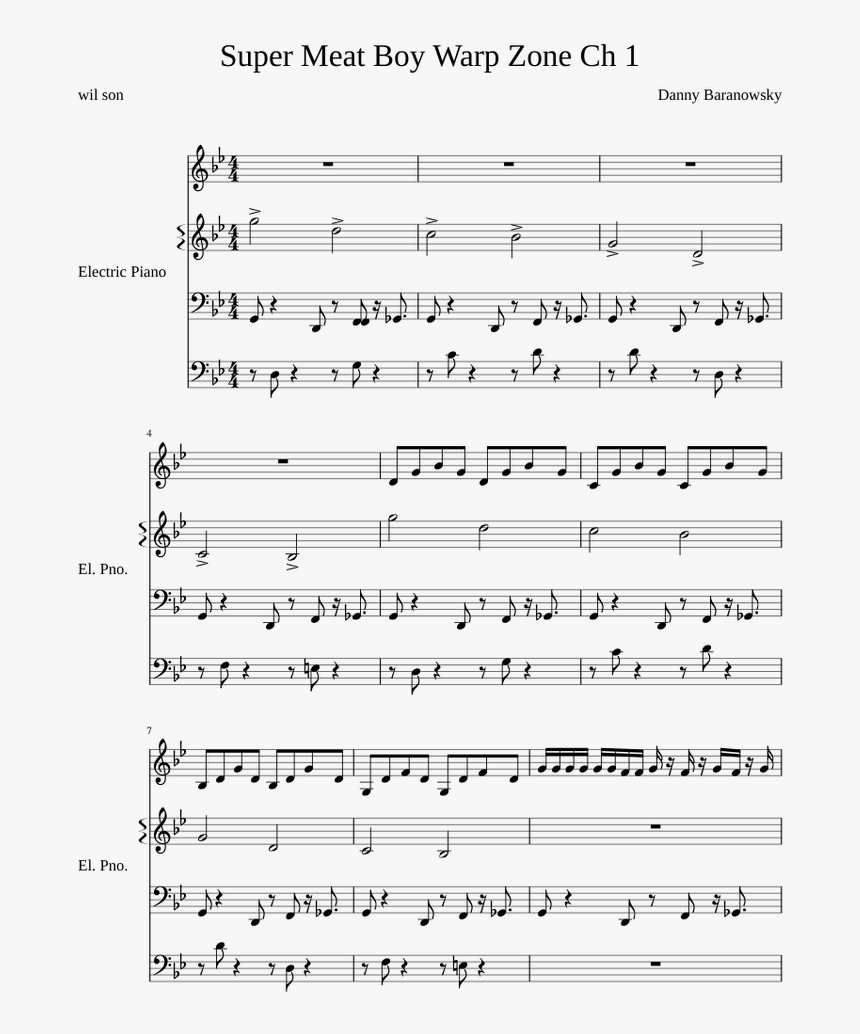 Super Meat Boy Piano, HD Png Download , Transparent Png Image - PNGitem