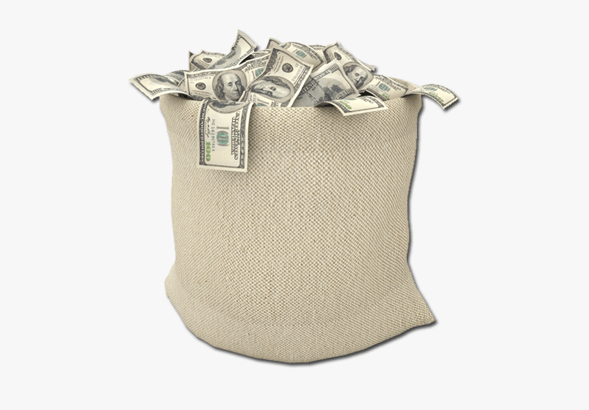 Dollar Bag Png - Real Money Bag Png, Transparent Png , Transparent Png ...