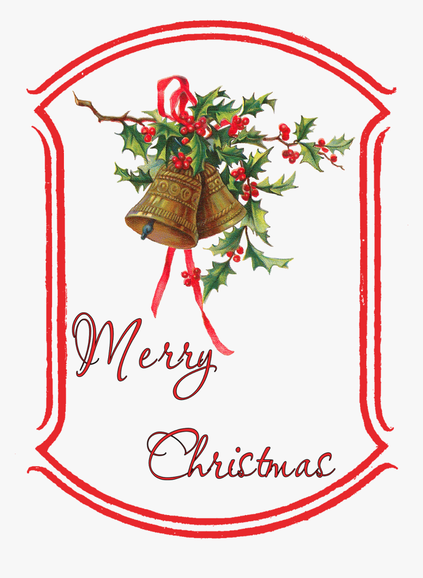 Vintage Christmas Bells Clip Art