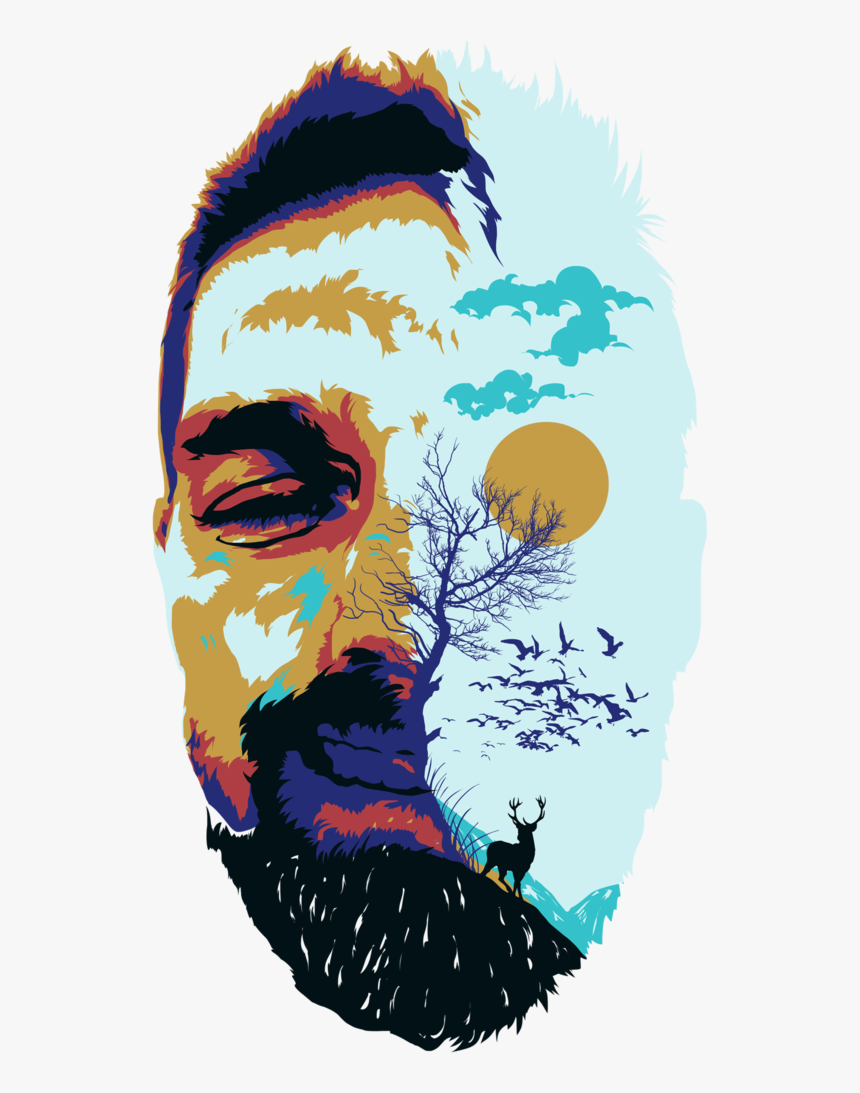 Man And Nature Poster, HD Png Download , Transparent Png Image - PNGitem