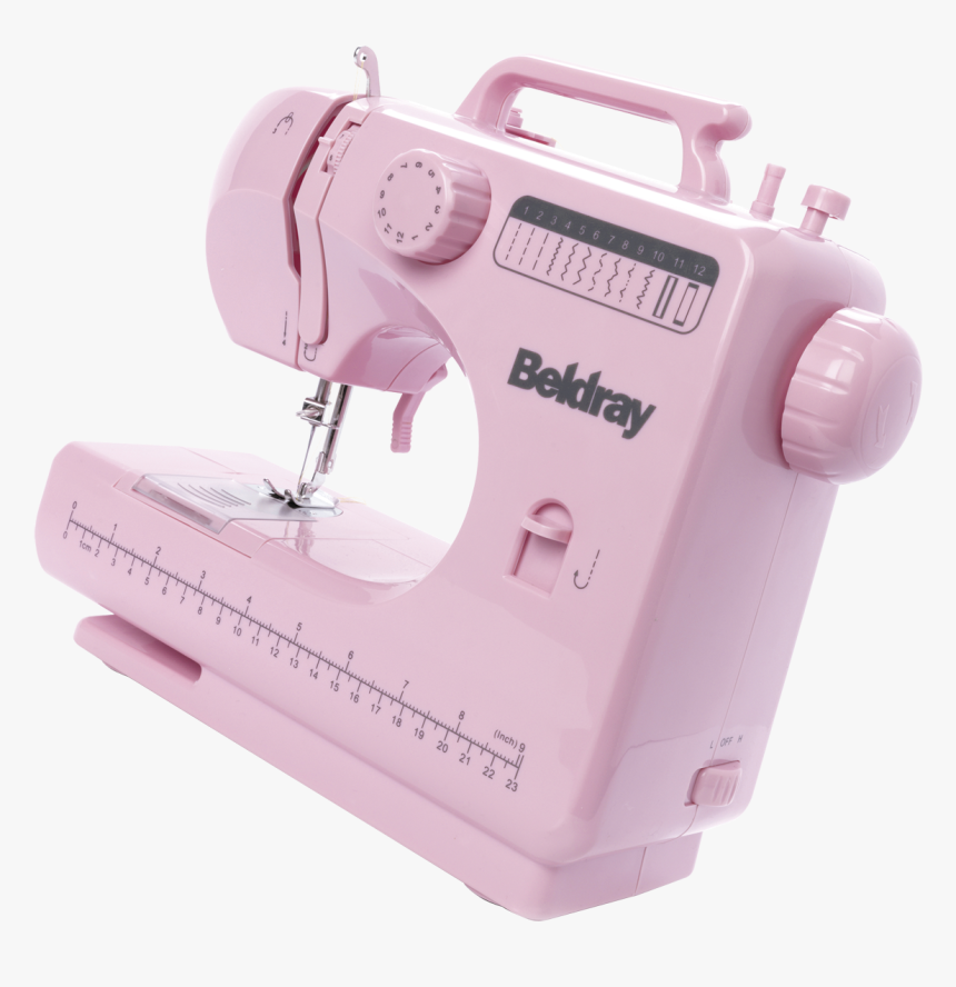 Transparent Sewing Png - Beldray Pink Sewing Machine, Png Download ...