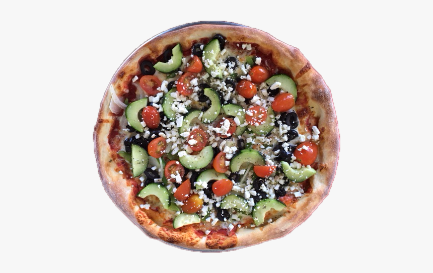 True Greek Goodness Pizza With Toppings - California-style Pizza, HD ...