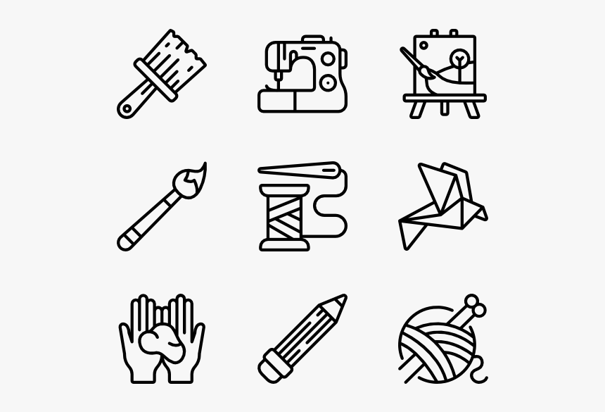Arts And Crafts Icon, HD Png Download , Transparent Png Image - PNGitem