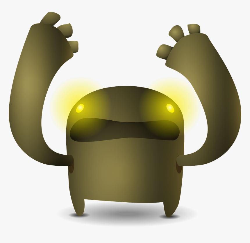 Monster Cartoon Robot, HD Png Download , Transparent Png Image - PNGitem