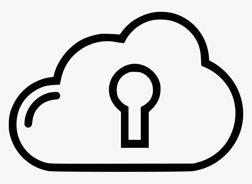 Cloud Key Lock Comments - Cloud Key Icon, HD Png Download , Transparent ...