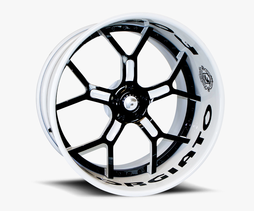 Llantas Deportivas Para Autos , Png Download - Forgiato White Deep Dish ...
