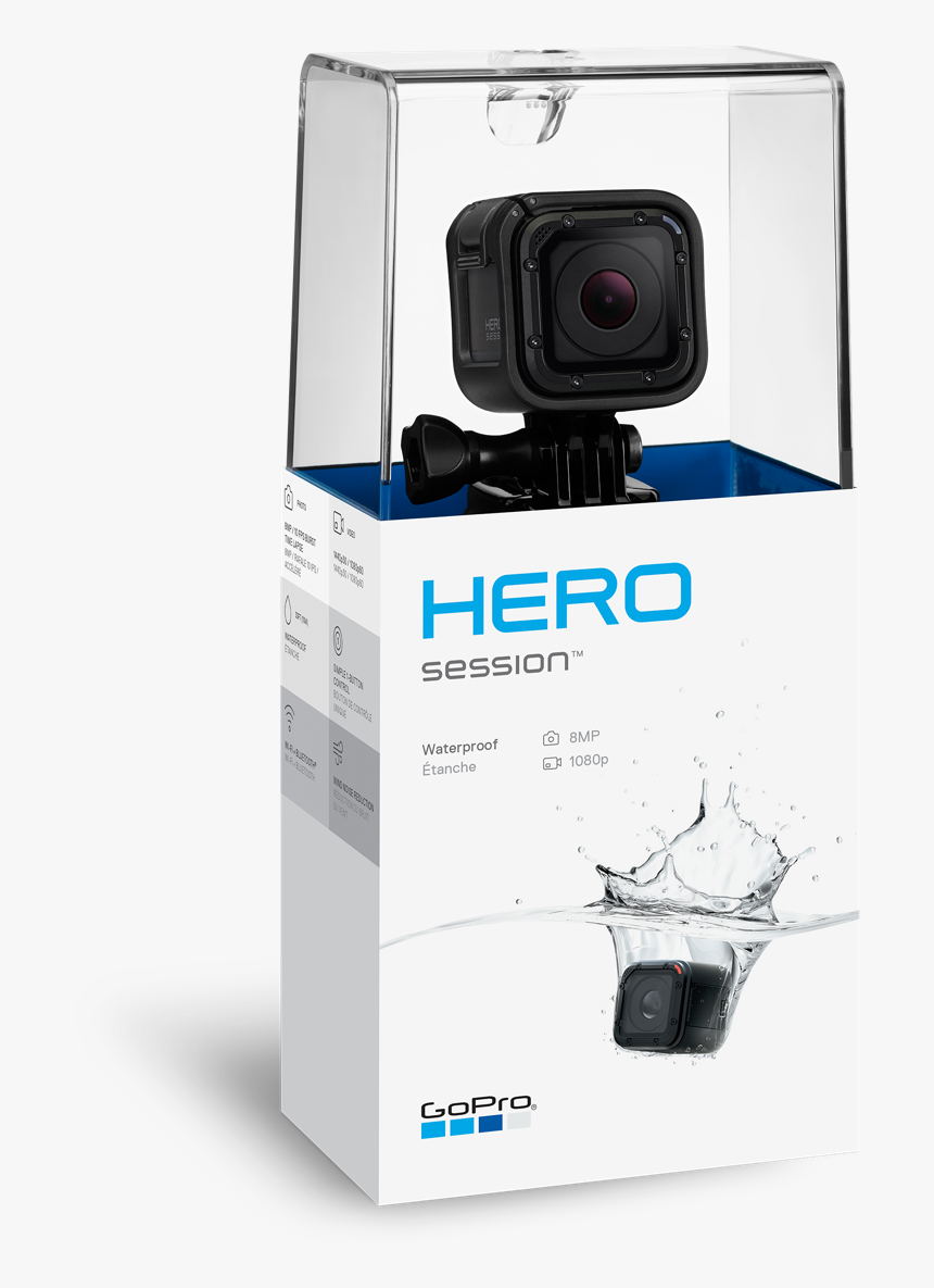 Gopro Hero Session - Go Pro Hero 3 Session, HD Png Download ...