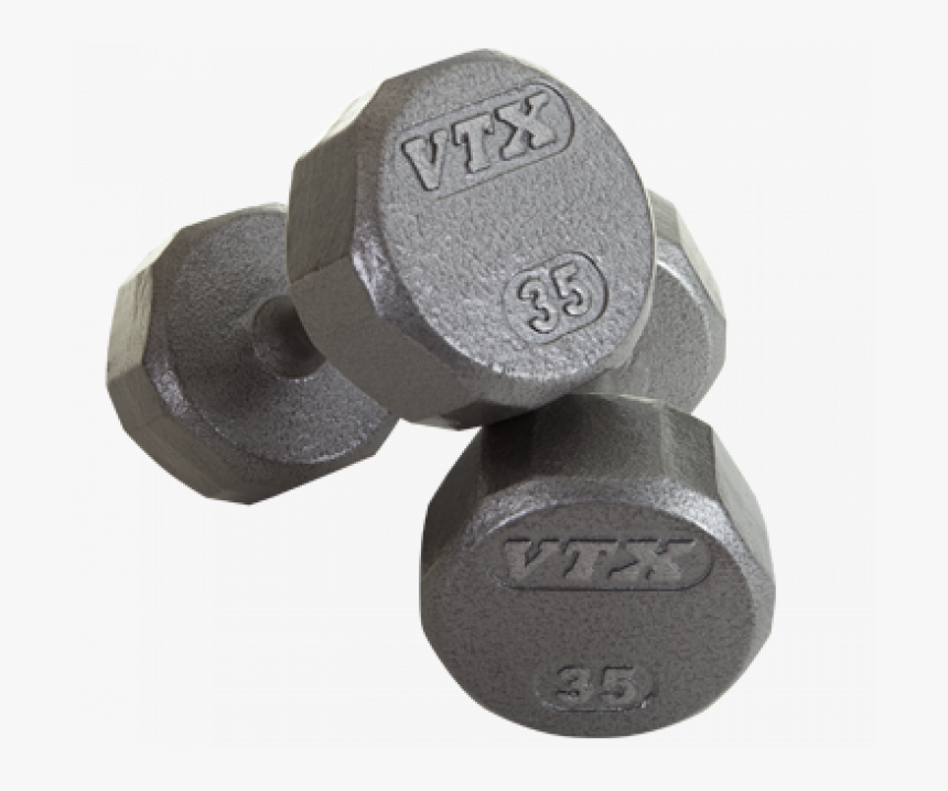 Picture Of 12 Sided Solid Gray Dumbbells - Alloy Steel Dumbbells, HD ...