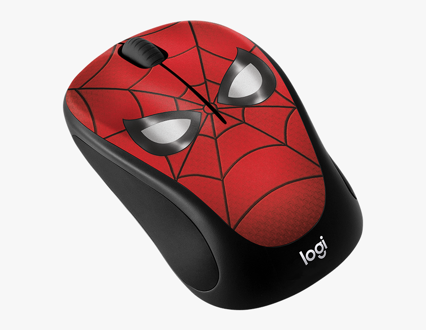 Logitech Spider Man Mouse, HD Png Download , Transparent Png Image ...