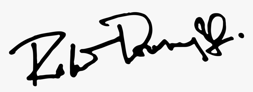 Rdj Signature, HD Png Download , Transparent Png Image - PNGitem