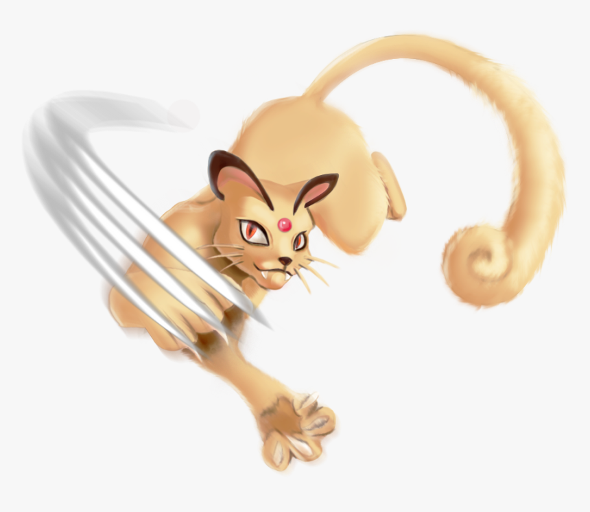 Persian Used Slash Game Art Hq Pokemon Art Tribute - Insect, HD Png ...