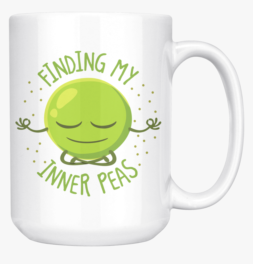 Finding My Inner Peas - Mug, HD Png Download , Transparent Png Image ...