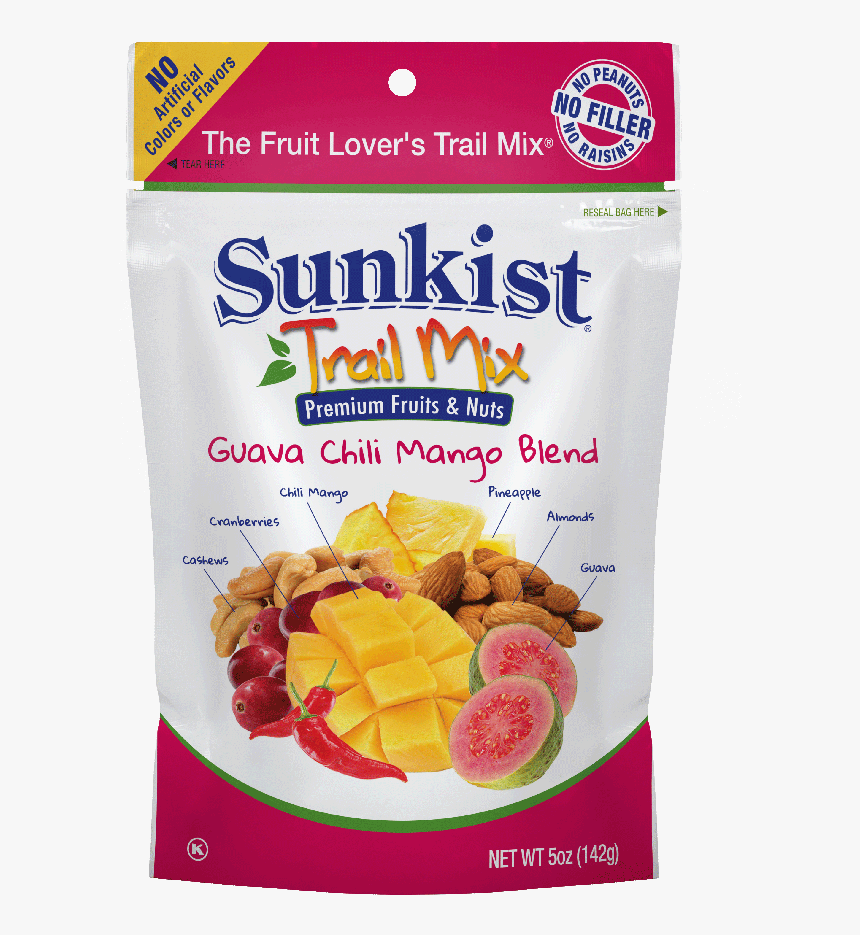 Sunkist Chili Mango Trail Mix, HD Png Download , Transparent Png Image ...